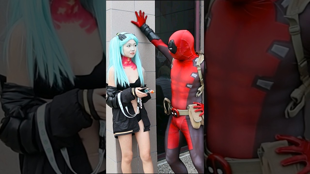 Anyone ship Rebecca with Deadpool? #rebecca #cyberpunkedgerunners #deadpool