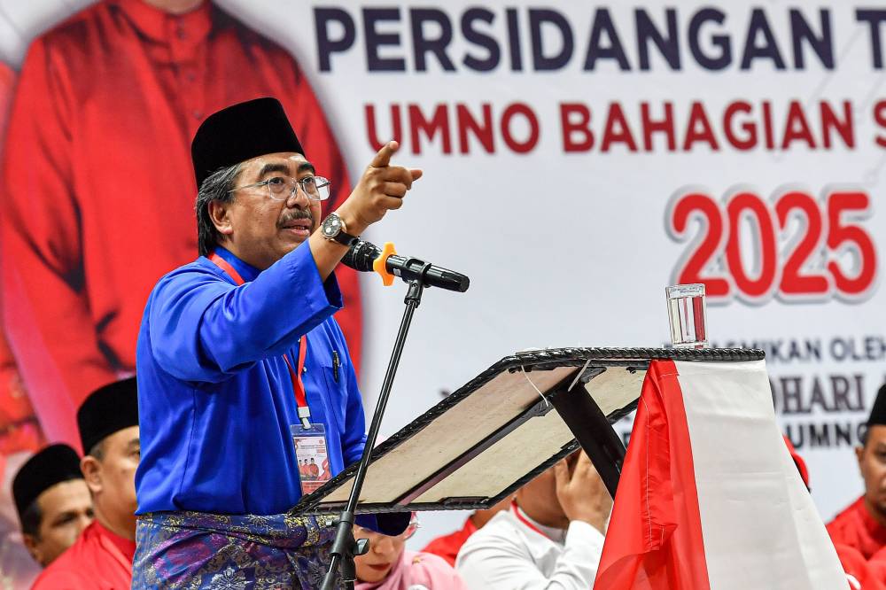 Why should Umno be afraid of DAP? Johari questions party mindset during ...
