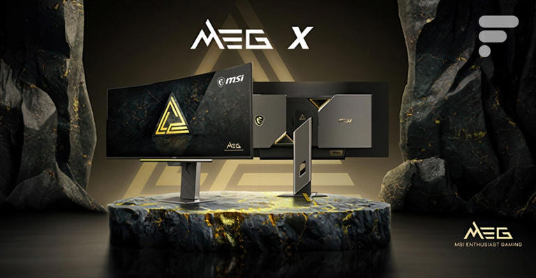 MSI MEG X : cet écran OLED vous aide à tricher dans vos jeux avec une ...