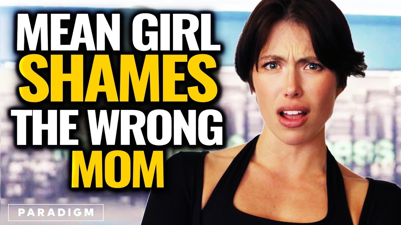 Fit girl humiliates the wrong mom at the gym