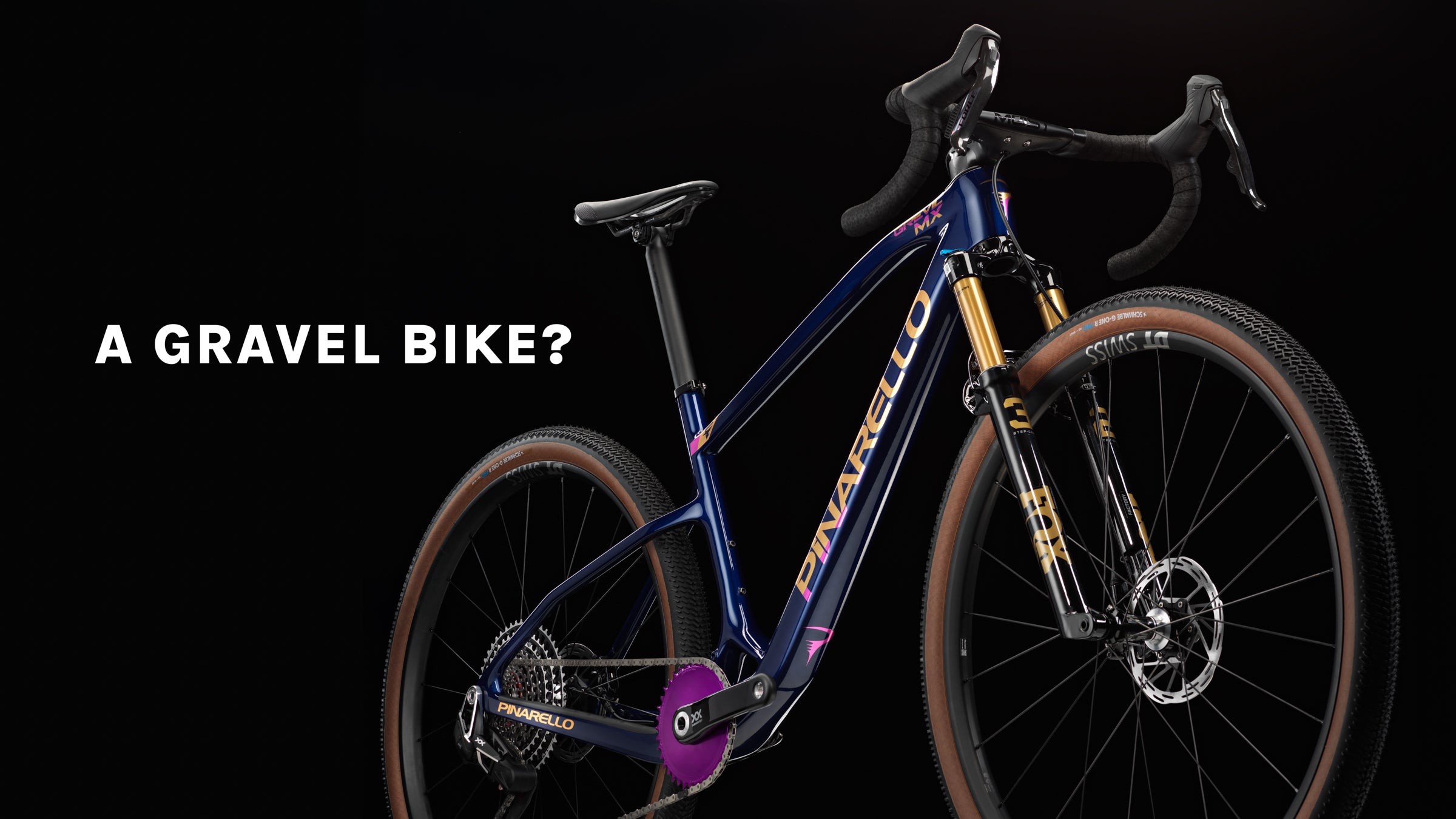 The Pinarello Grevil MX is a mountain bike — despite what the handlebars have to say