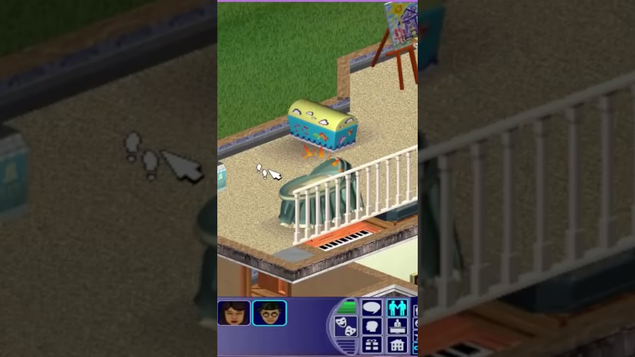 The babies in The Sims 1 were absolutely terrifying to take care of #shorts