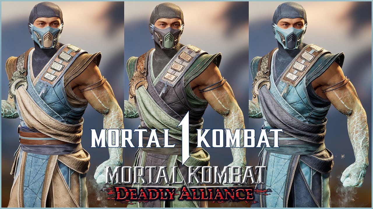 Mortal Kombat 1 Sub-Zero Deadly Alliance skin preview