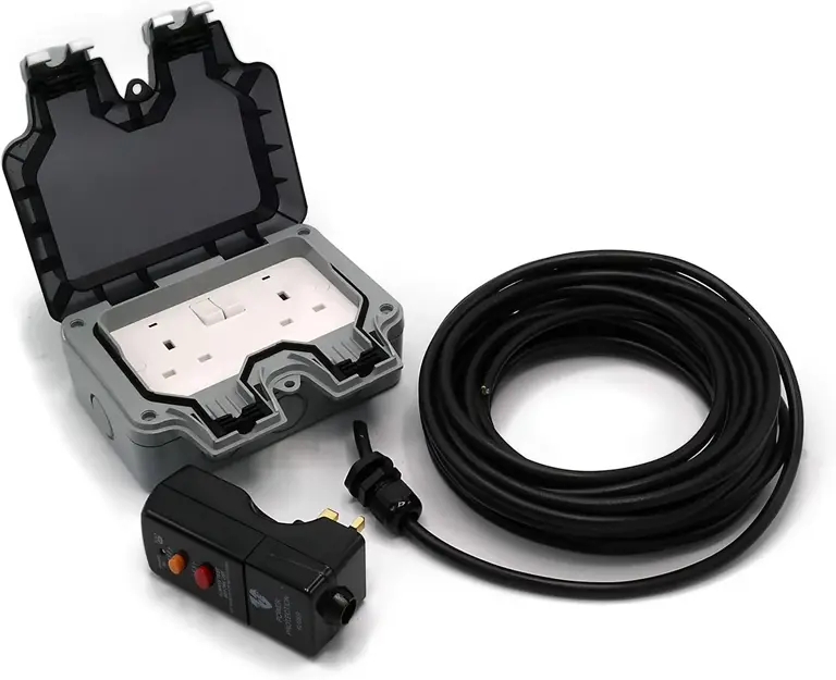 Can you install an outdoor plug socket yourself?