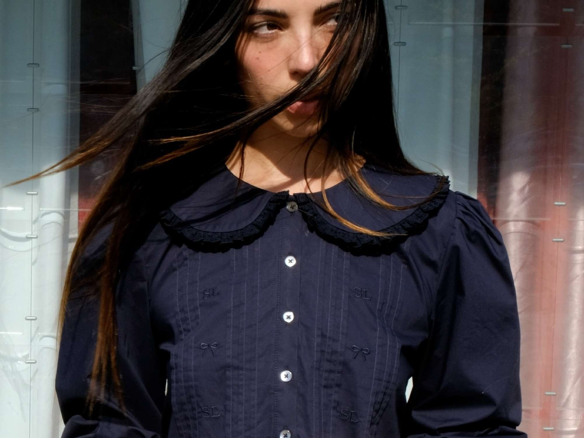No longer just twee, Peter Pan collars are the latest cool-girl staple