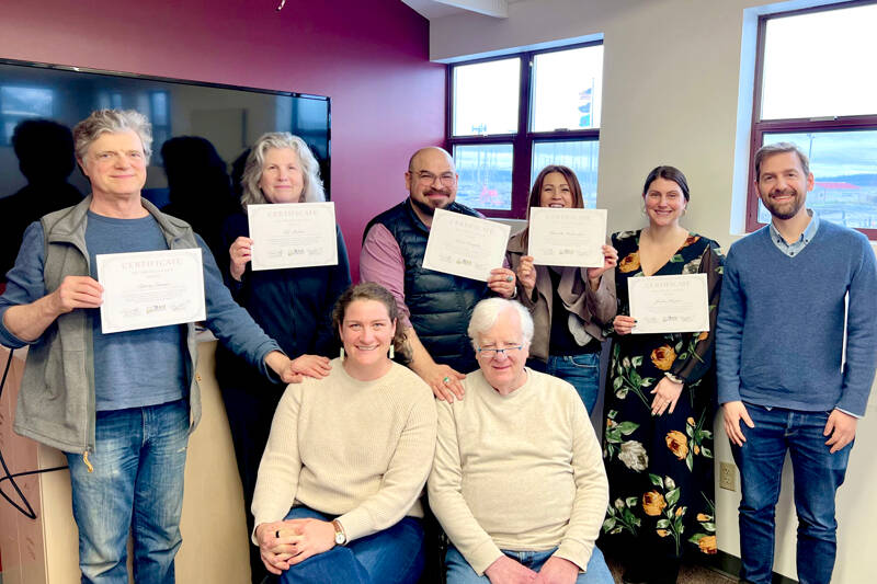 Five business advisors graduate
