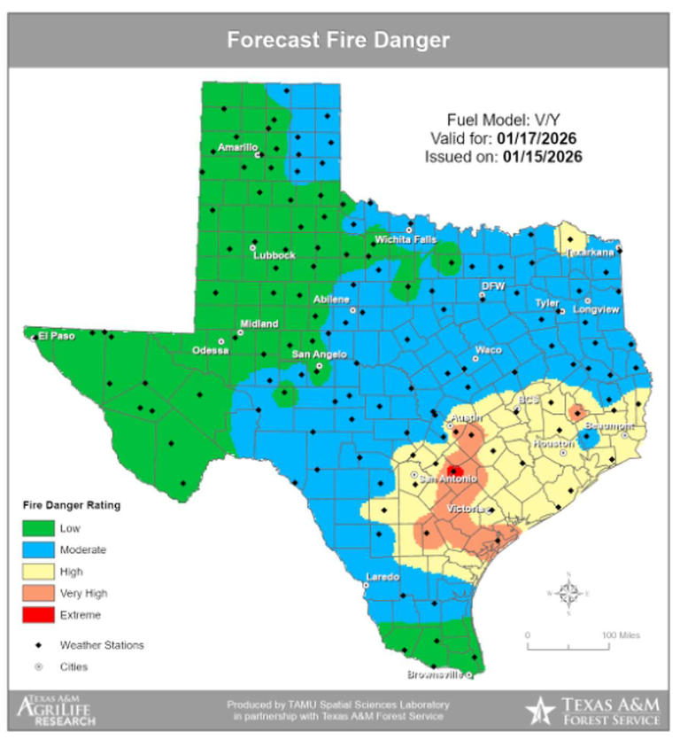 Wildfire danger, freezing temperatures? Here's what else Austin can ...