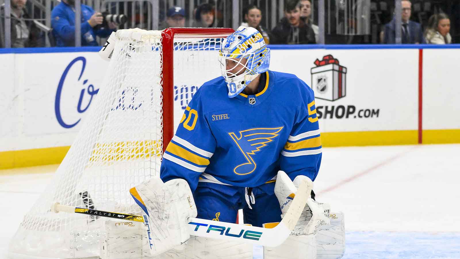 Early Jordan Binnington destinations before 2026 NHL trade deadline