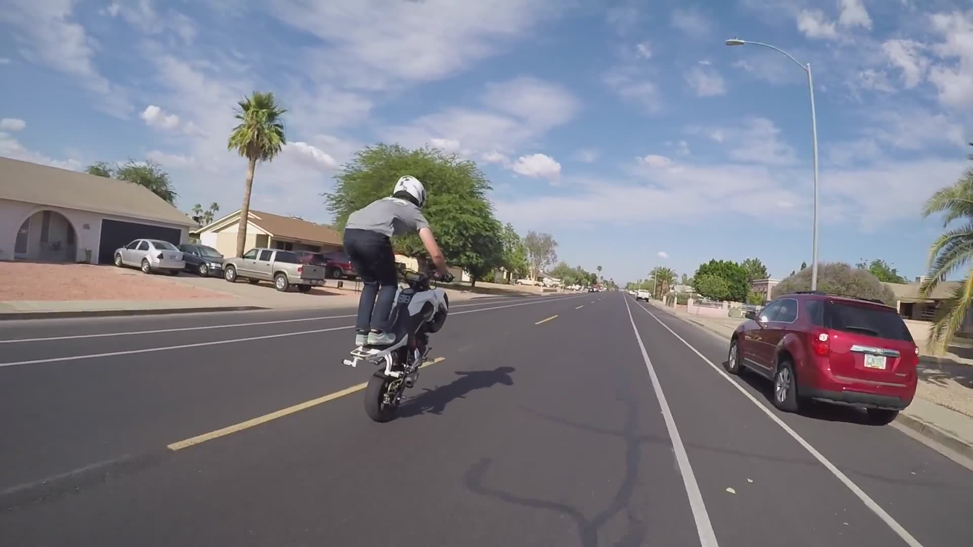 Multiple dangerous riding examples to avoid