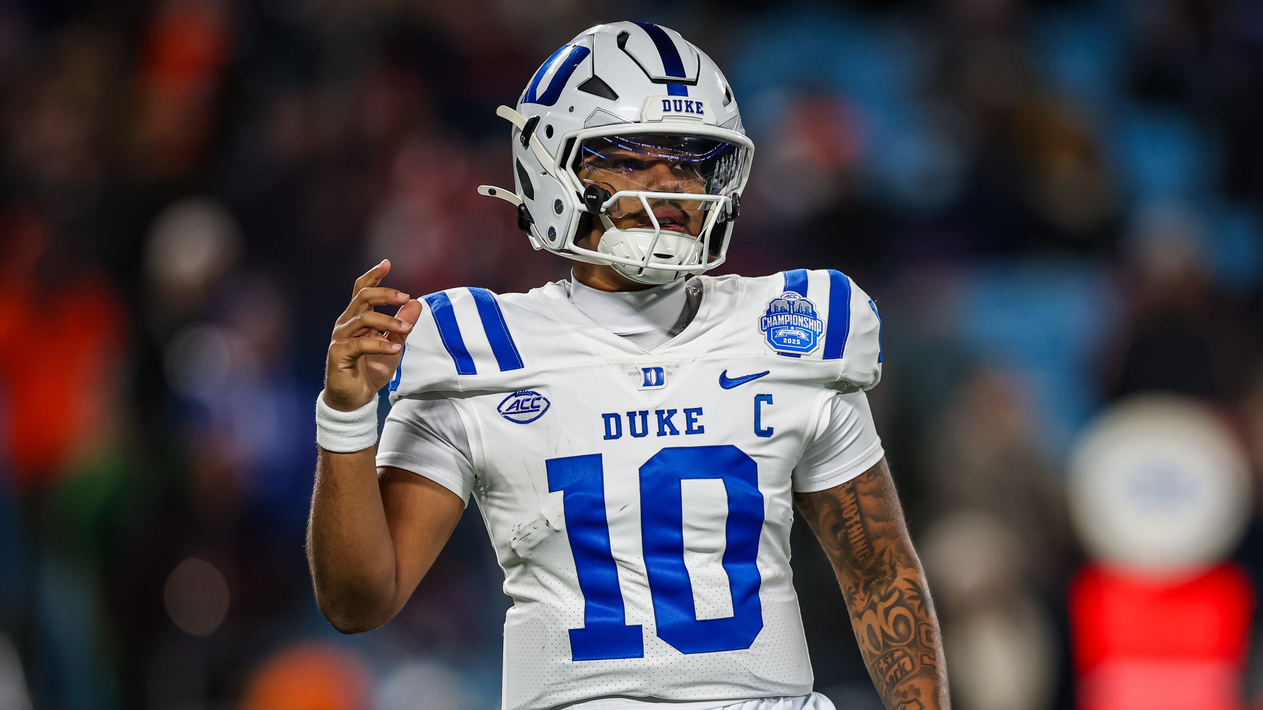 Duke suddenly targeting recent Big 12 QB commit after Darian Mensah ...