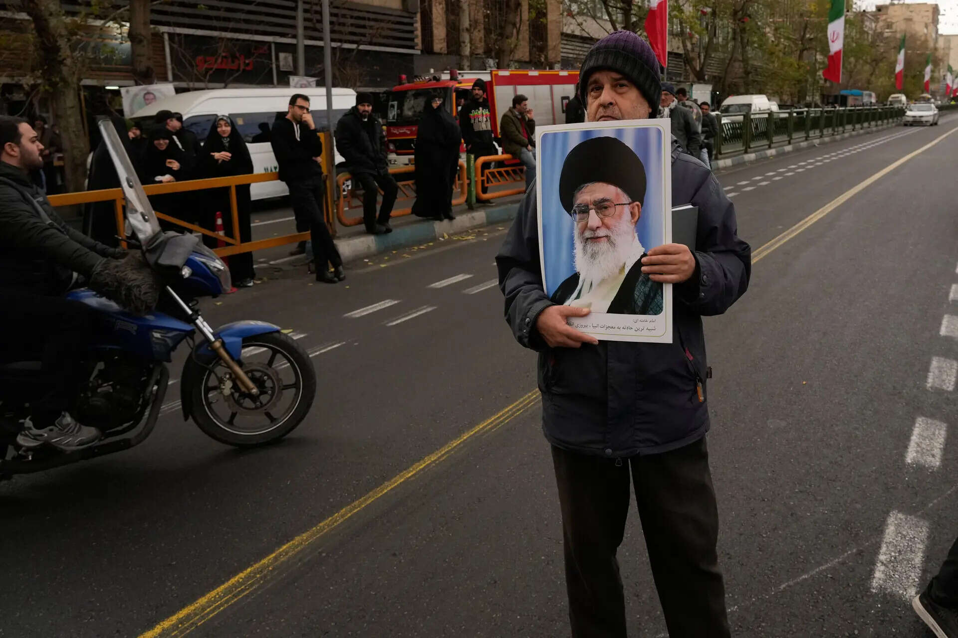 Iran's leader calls Trump a 'criminal' for backing protests and blames ...