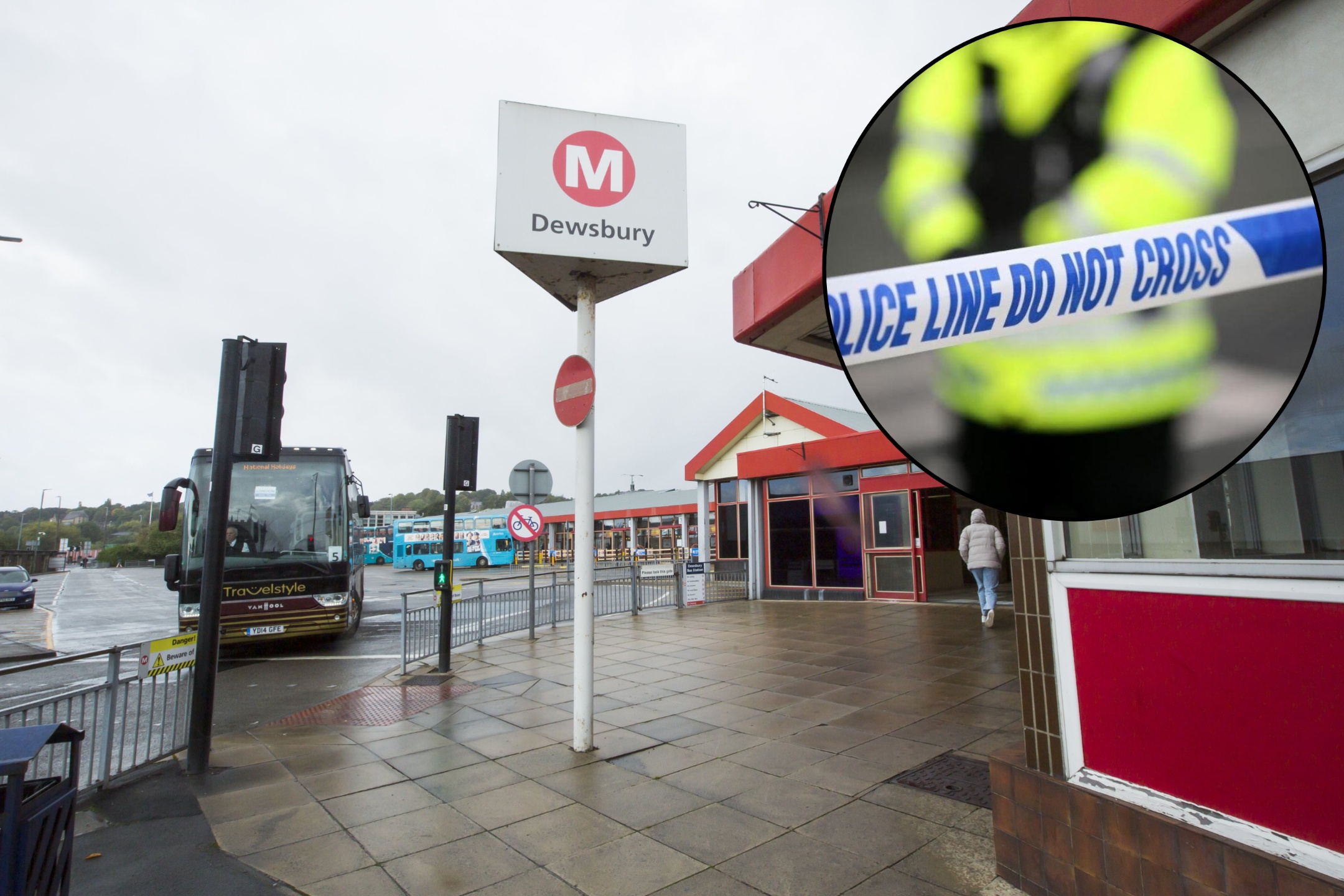 Three arrested after Dewsbury bus station stabbing leaves teen injured