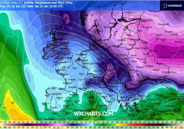 Snow maps show huge blizzard blasting 51 UK cities as England turns ...