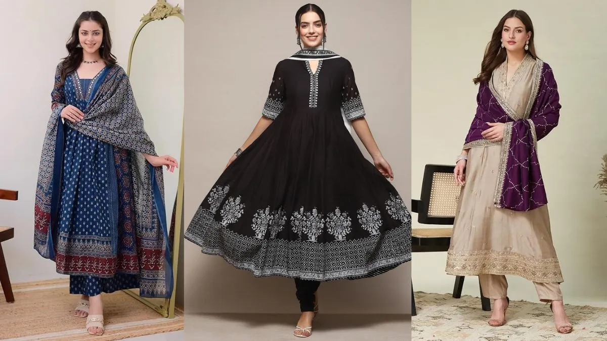 Never too late to look on Amazon for the best of Anarkali suits for women