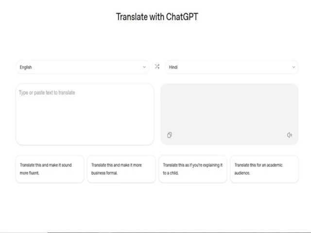 OpenAI update: OpenAI has quietly launched ChatGPT Translate; find out ...