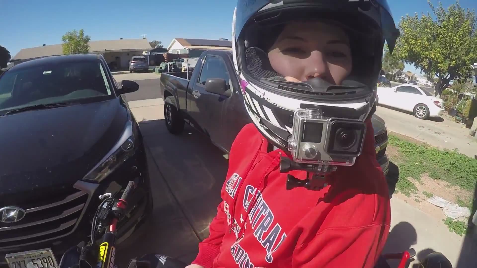 Collaborative motorcycle shopping trip for gifts