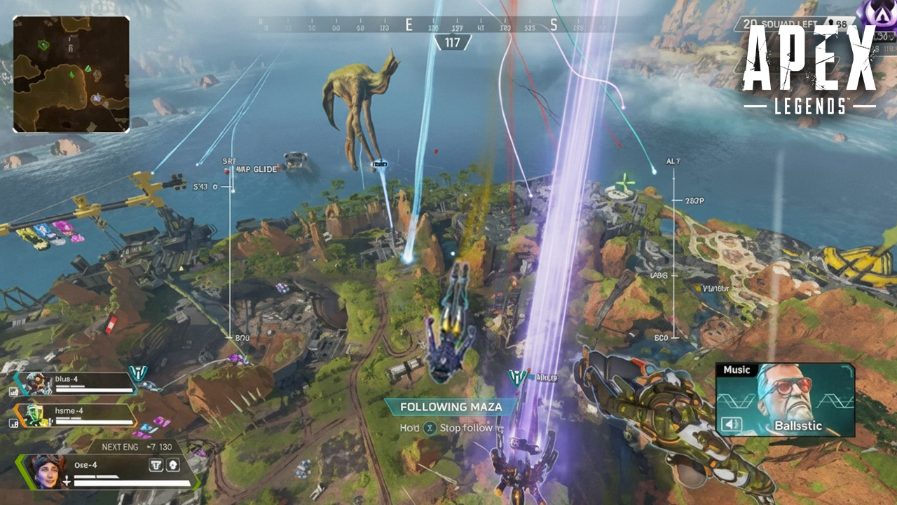 Apex Legends hot drop madness: Nearly 4K damage in the first minutes