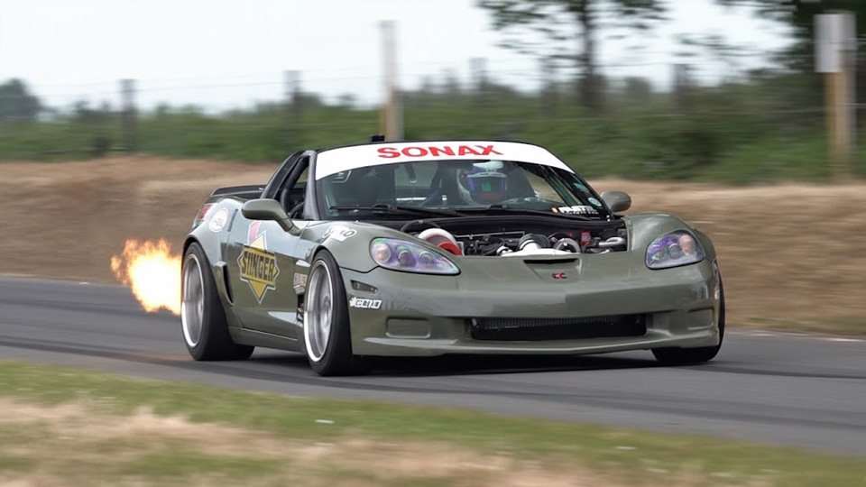 This Corvette has a crazy engine from a Mazda