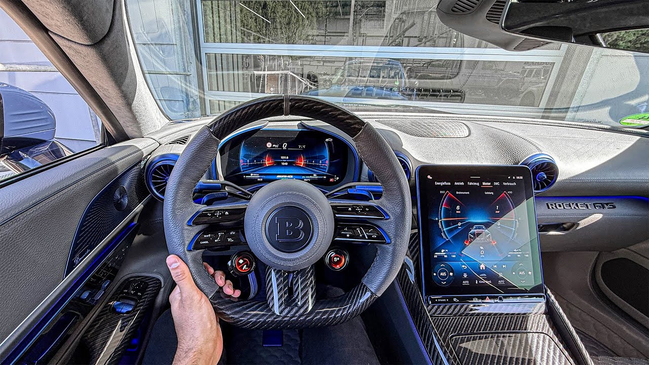 New $1M Brabus GTS Rocket drive + sound