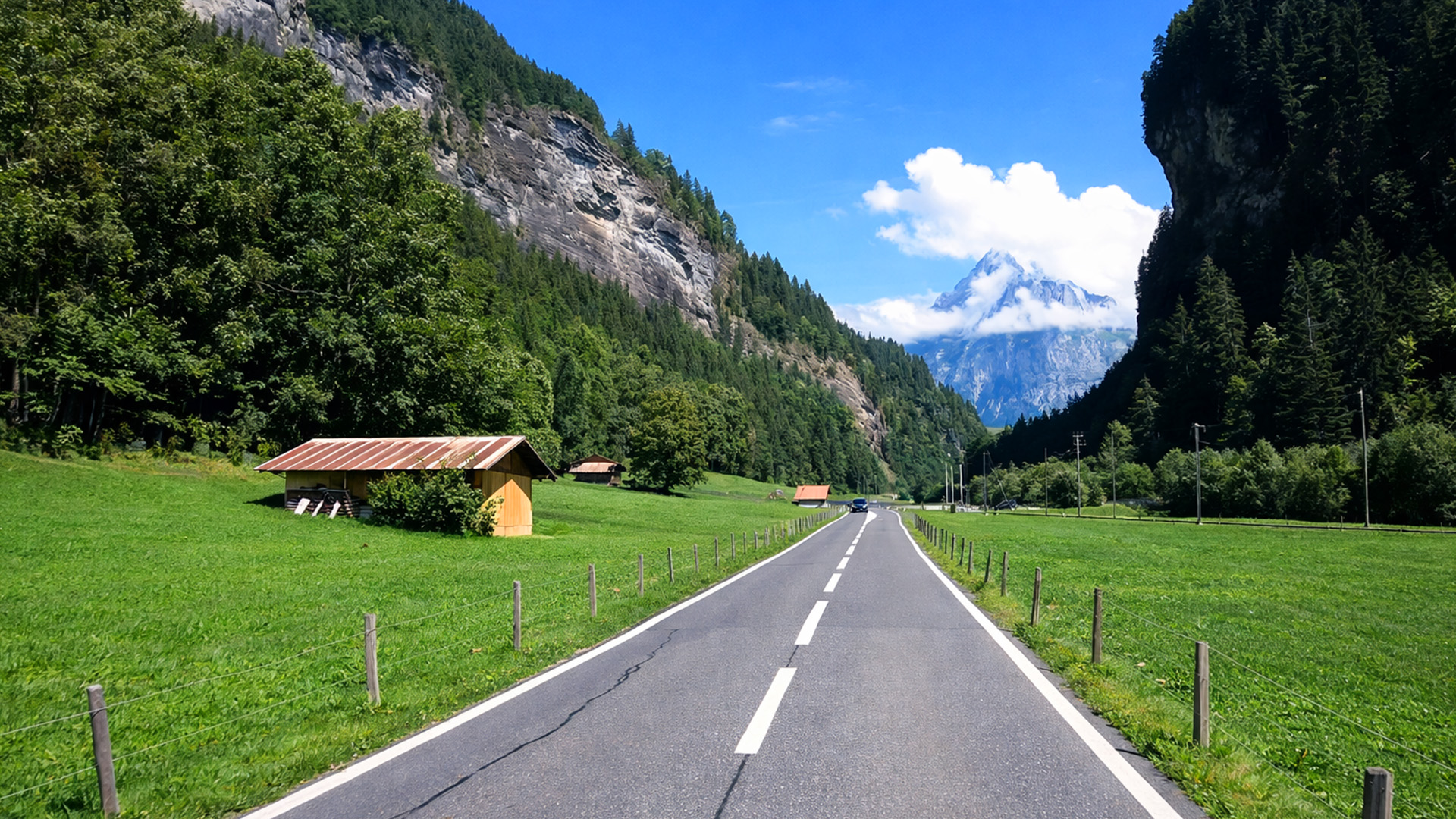 Route panoramique dans les Alpes suisses : de Lauterbrunnen à ...