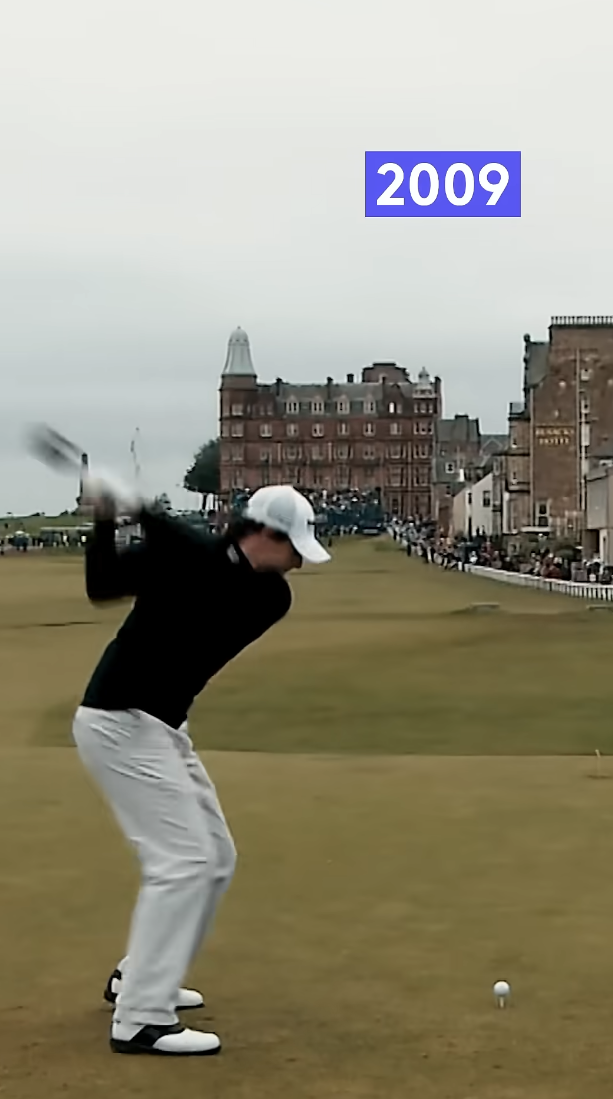 Watch: Rory McIlroy’s swing evolution: 18 years of power & precision