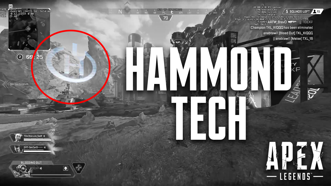 New Apex Legends season 4 in-game tease: Hammond logo in the sky