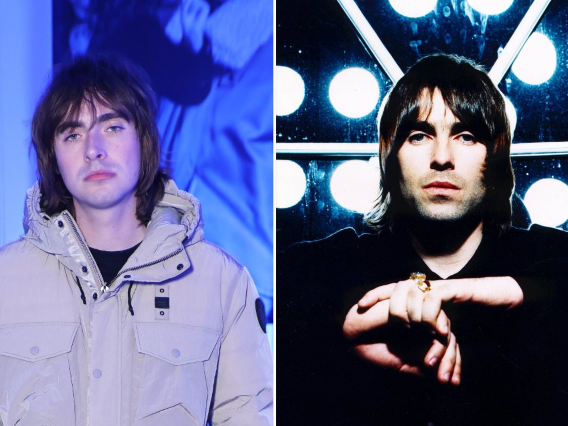 Gene Gallagher is the spitting image of his father Liam