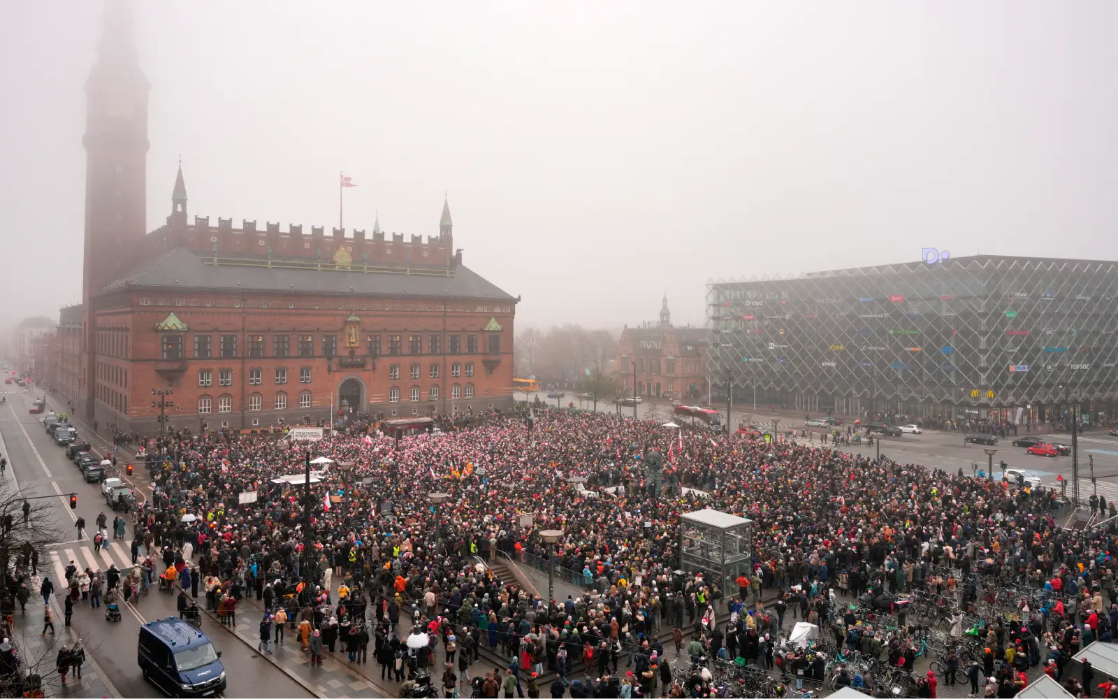 Thousands join anti-Trump ‘Hands off Greenland’ protests in Demark