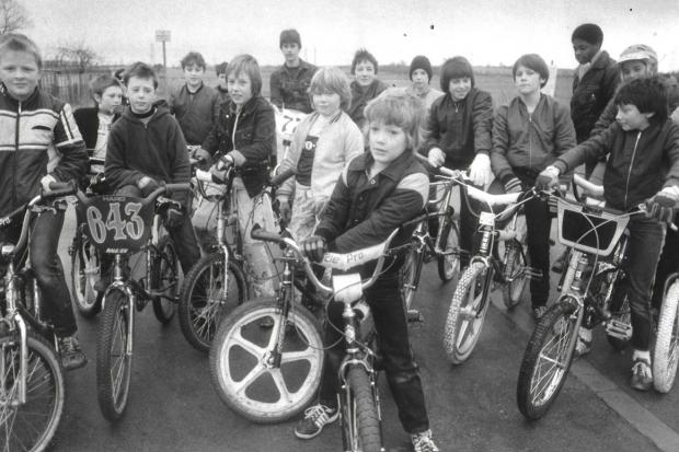Young BMX bike fans demand a cycle track for Blackbird Leys