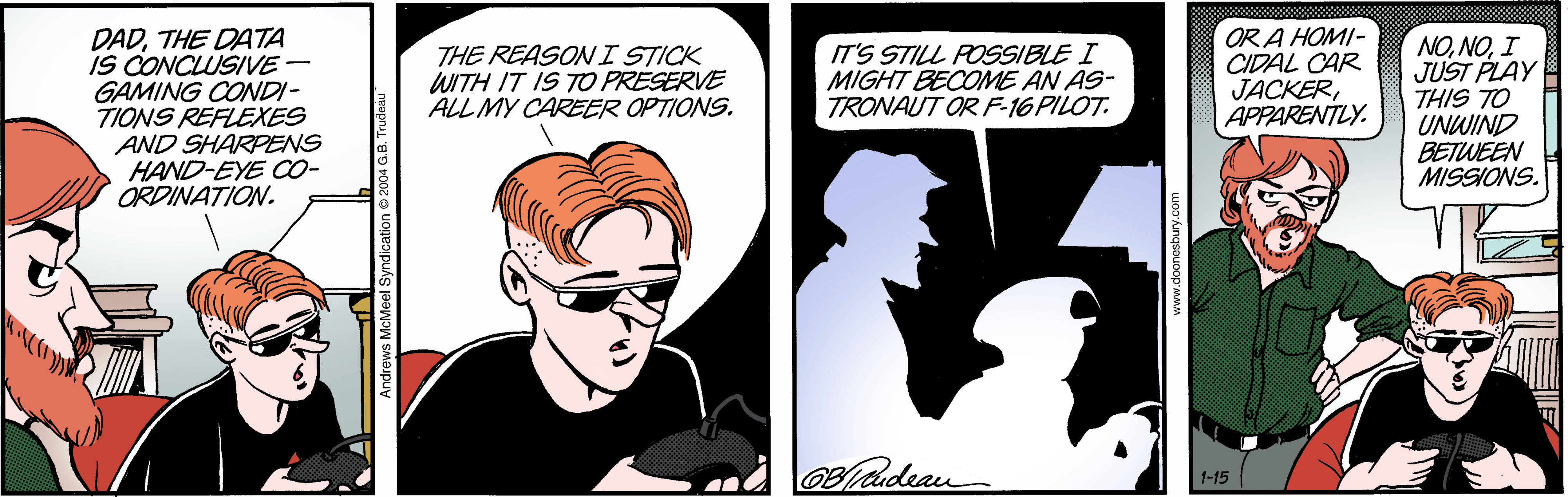Doonesbury by Garry Trudeau