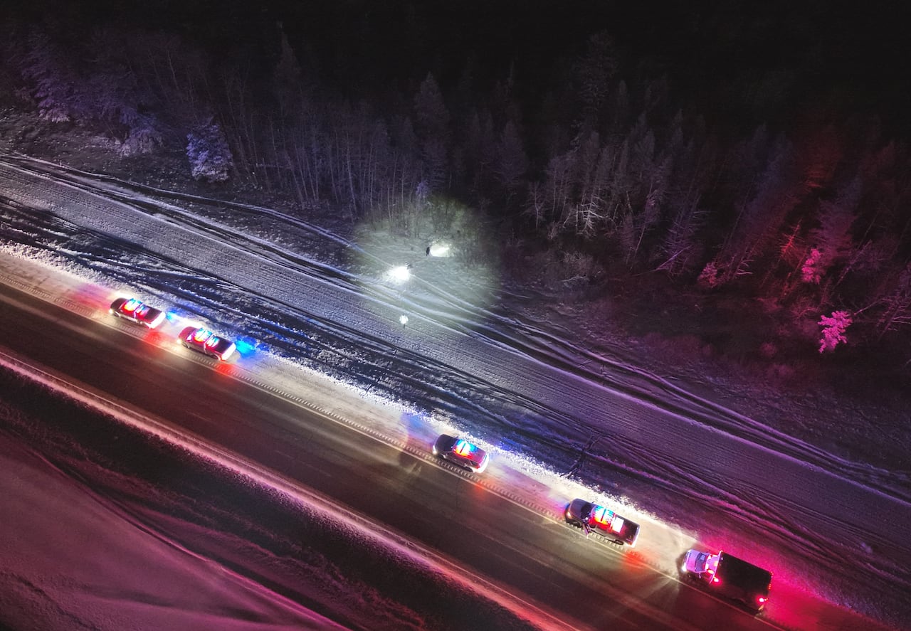 RCMP drone used to rescue pair who fled from shooter into Sask. woods ...