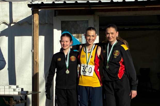 Young athletes crowned Hampshire champions at cross-country championships