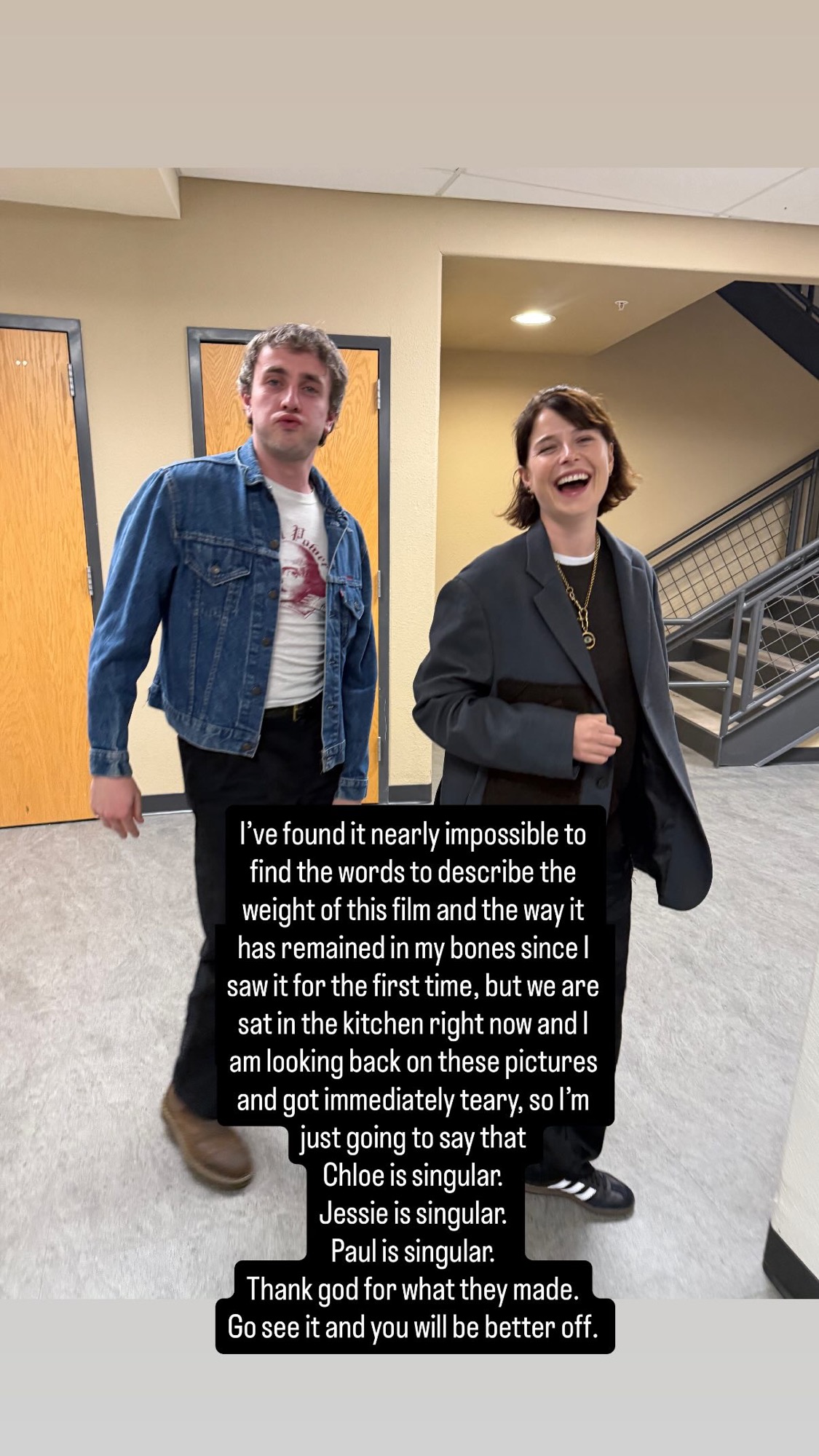 Gracie Abrams makes rare comment about her 'love' for BF Paul Mescal