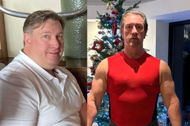 Wirral man loses seven stone with weight-loss football club