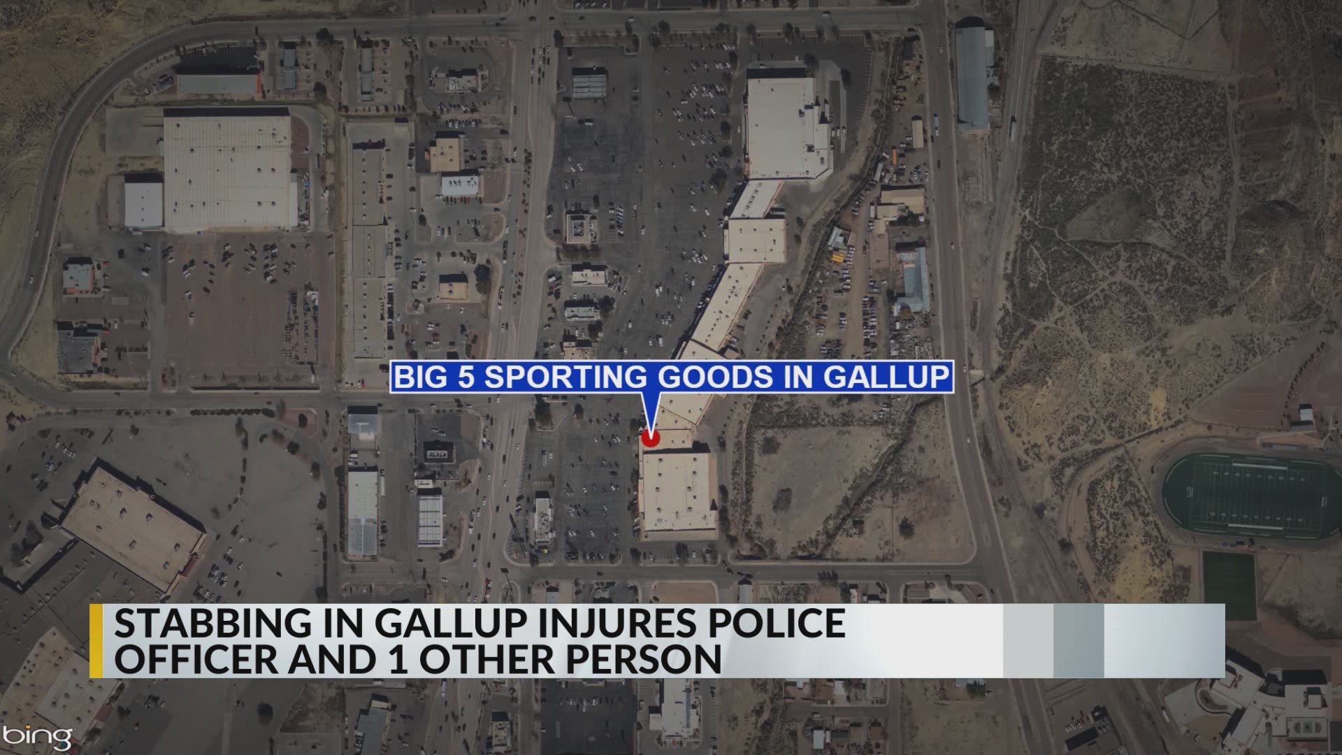 Stabbing in Gallup injures police officer and 1 other person