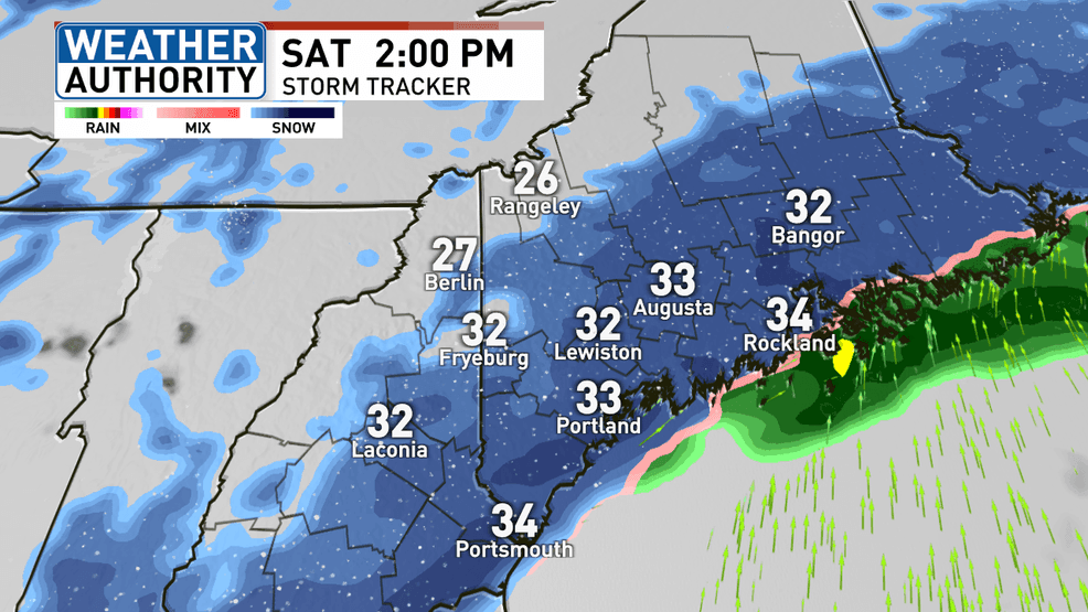 Light snow to kick off the weekend