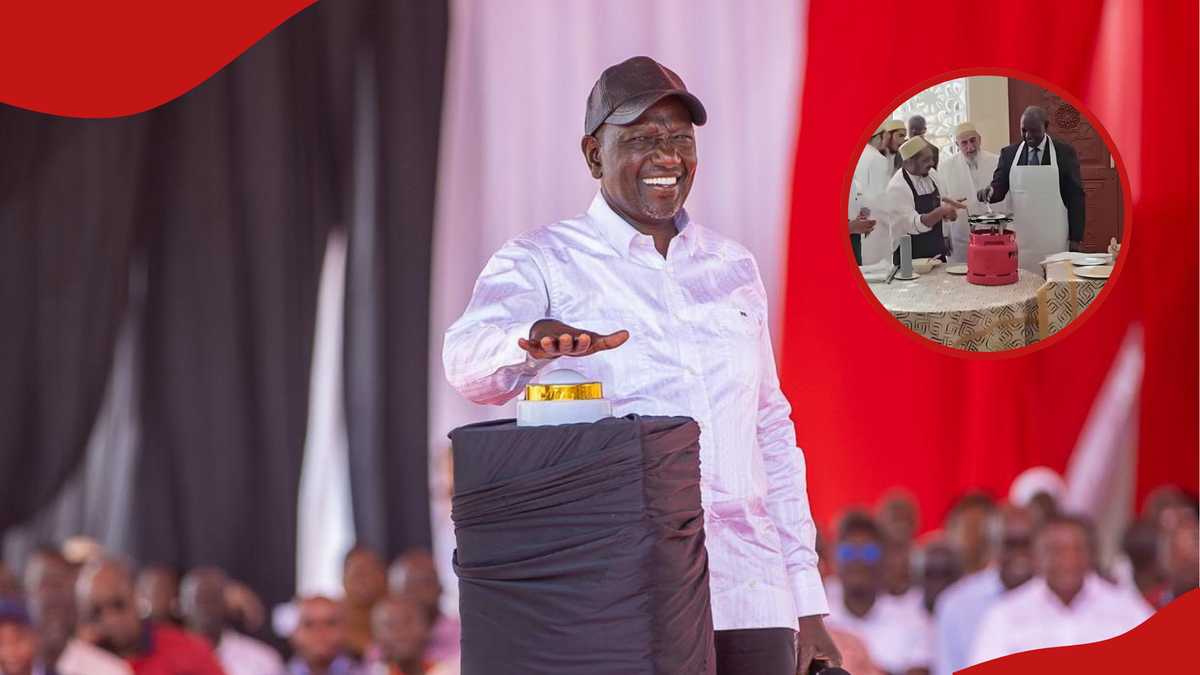 William Ruto delights netizens after showcasing his chapati cooking ...