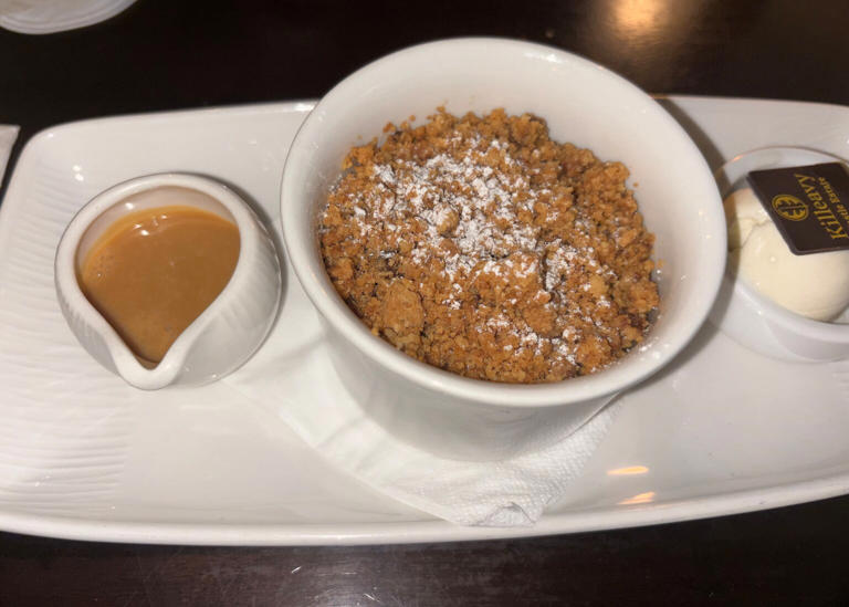 Restaurant review: Restored historic castle complex offers food delight