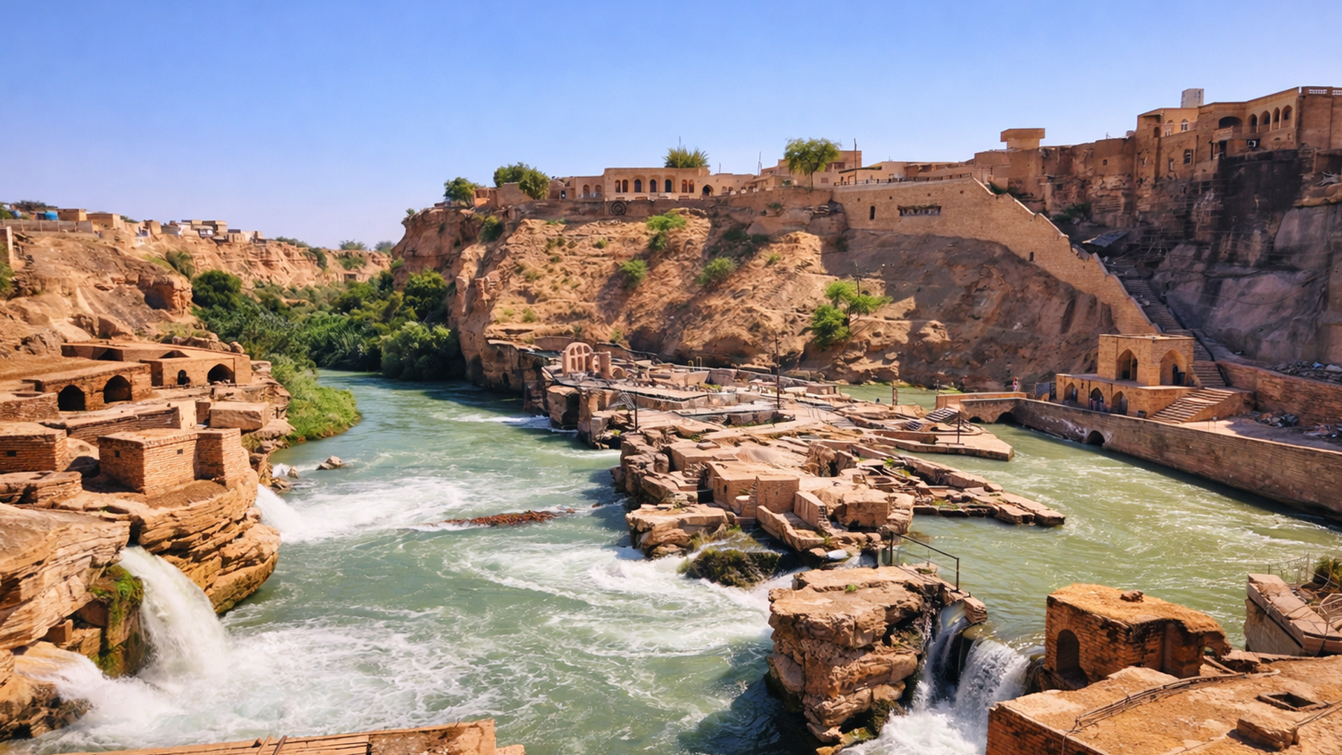 ¿Cómo construyeron esta red de agua?