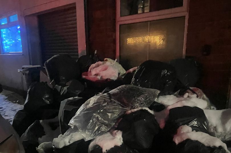 The Birmingham street that has become a 'dumping ground' during the bin ...