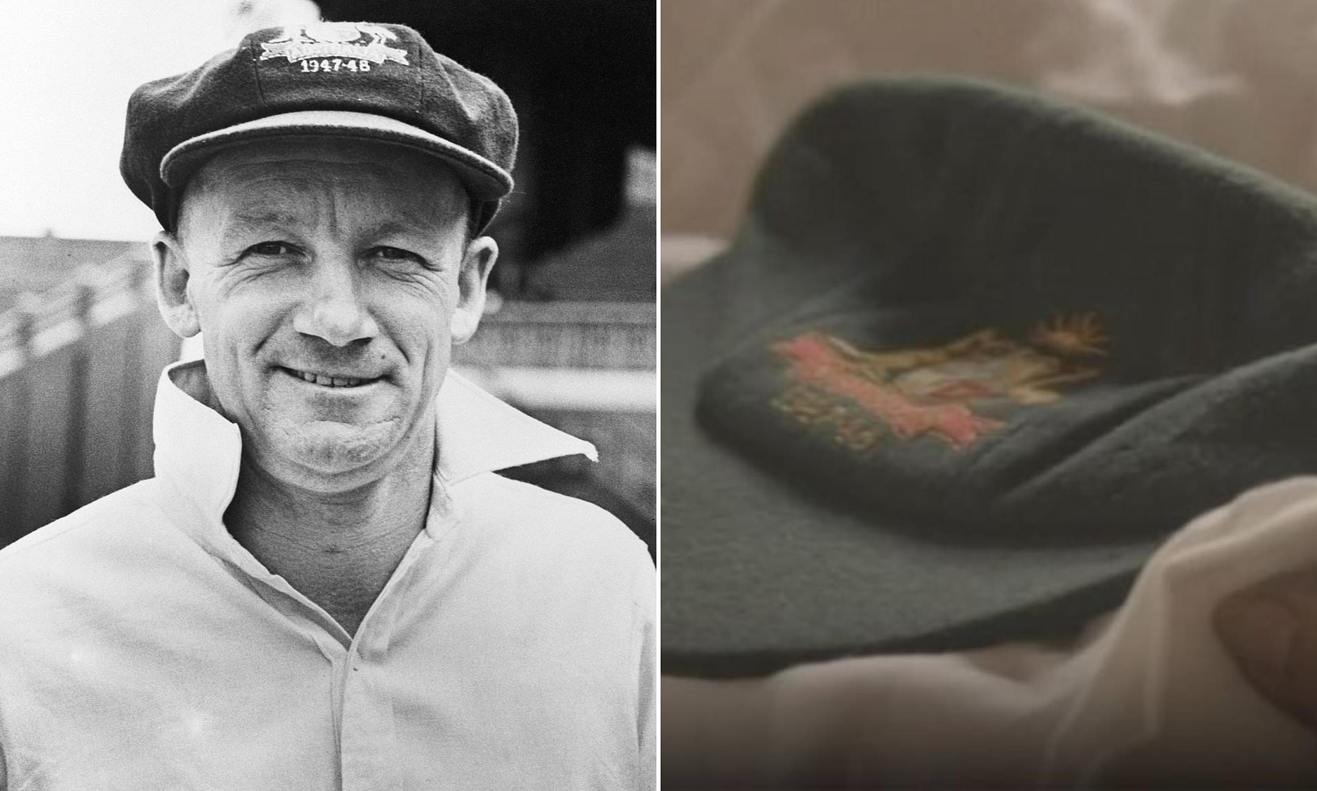 Sir Donald Bradman's famous baggy green is back in Australia and up for ...