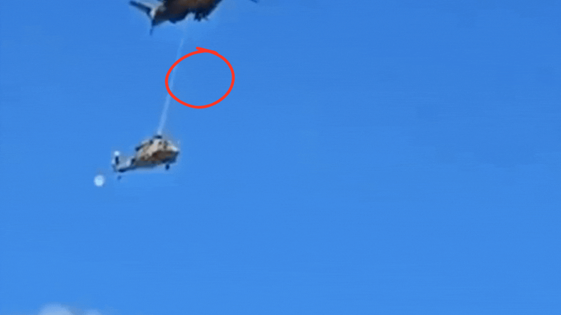 Watch: Dramatic video shows IDF Black Hawk crashing after harness tore ...