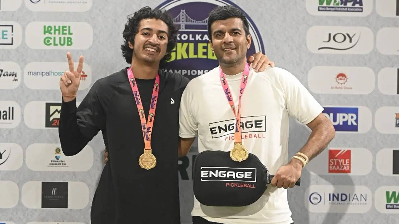 Kolkata Pickleball Championship: Yuvraj Ruia and Vinay Sethia vs ...