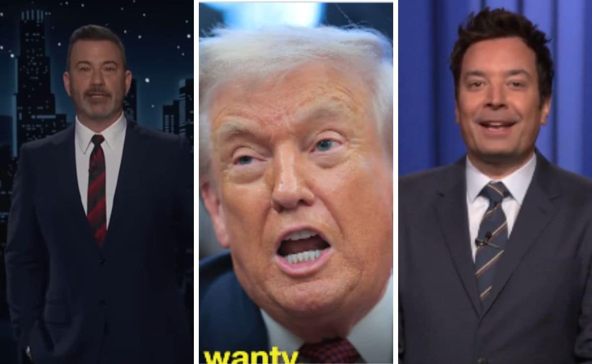 Pacifier gag to spoof video, late-night hosts roast Trump over Nobel Prize