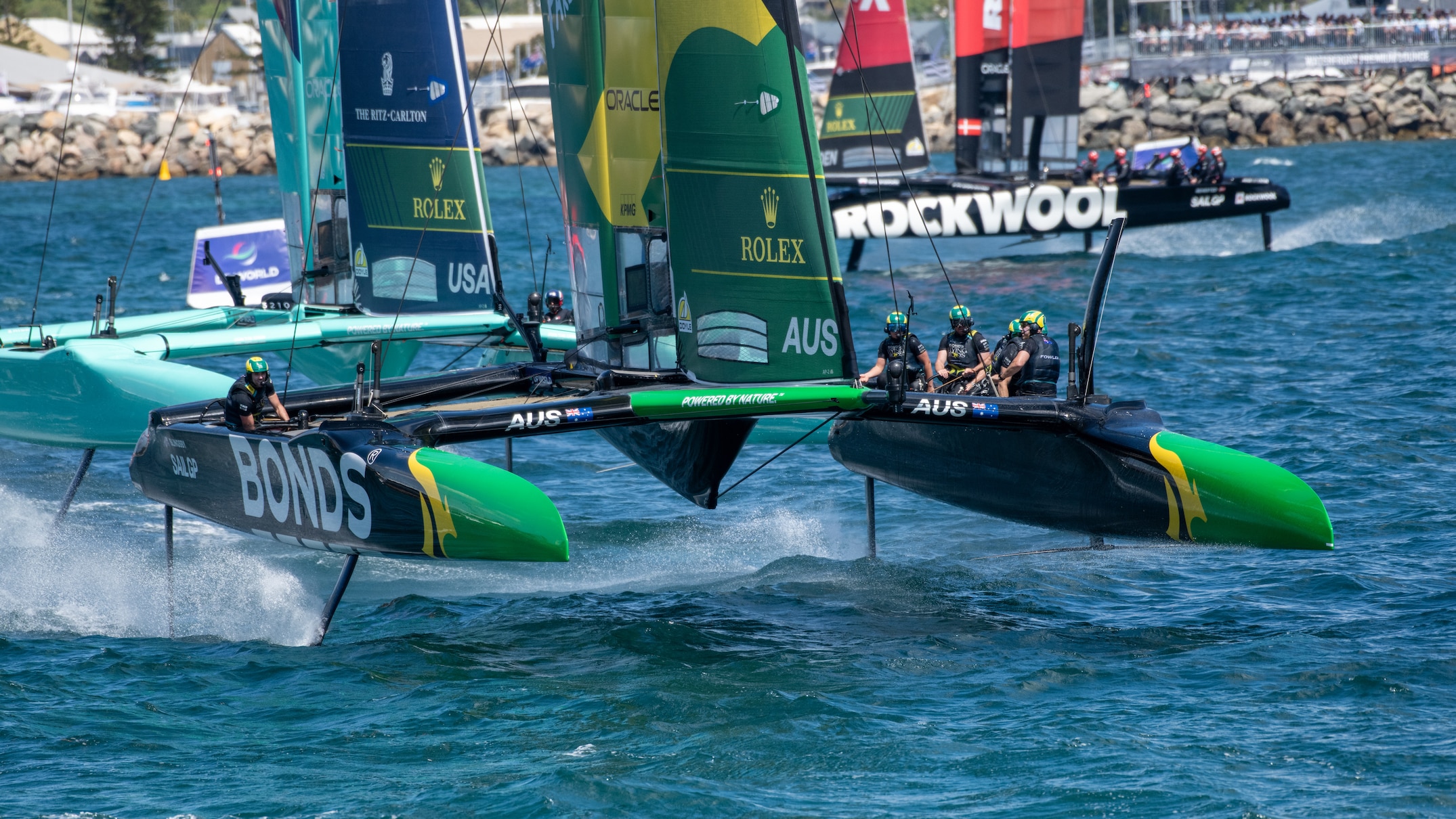 Debutants Sweden tied for lead, Australia fourth after day one of ...