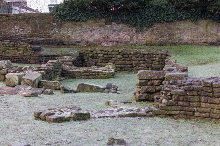 Stunning 'Roman village' with ancient ruins and award-winning pub just ...