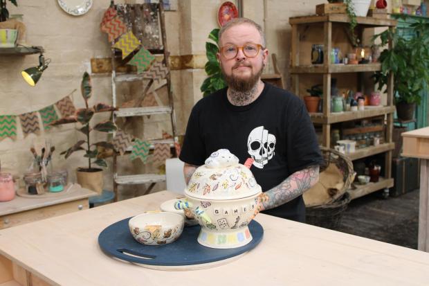 Tattooist's 'surreal' experience on Great Pottery Throw Down series ...