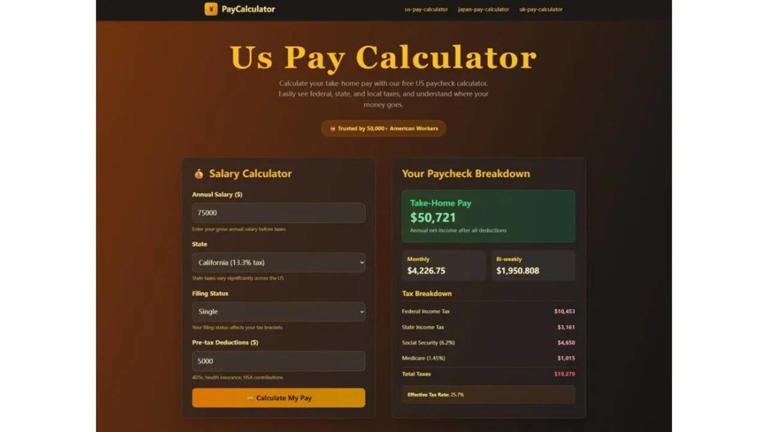 How a smart pay calculator reveals your real take-home salary