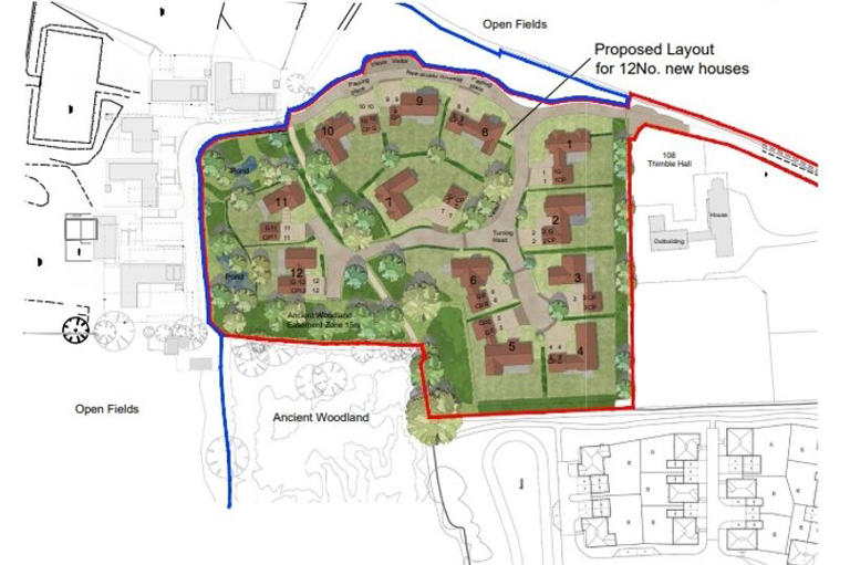 Plans lodged for more homes in Blean village near Canterbury