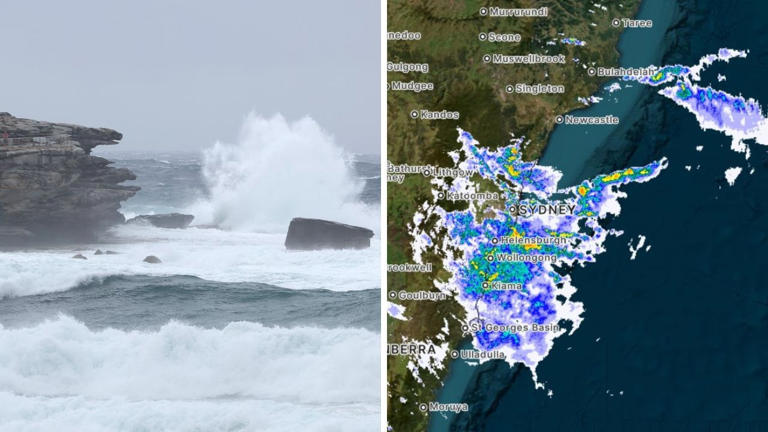 Woman dead as 'dangerous' storms hit NSW